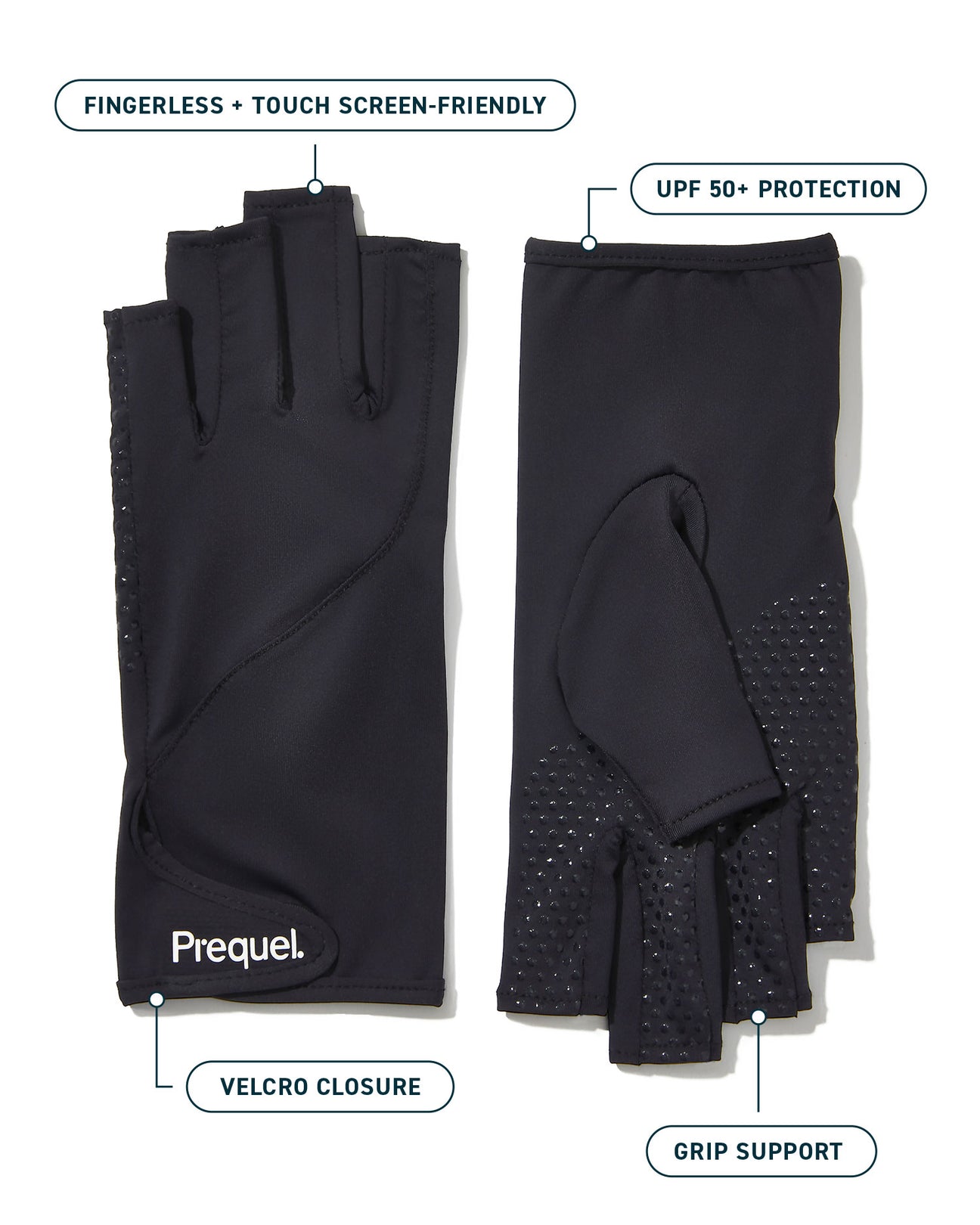 UV Protection Gloves - UPF 50+ Sun Protection Gloves – Prequel