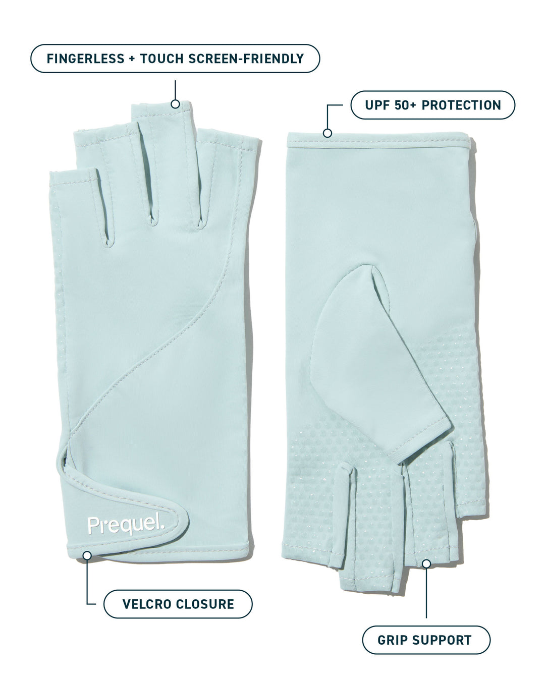 UV Protection Gloves - UPF 50+ Sun Protection Gloves – Prequel